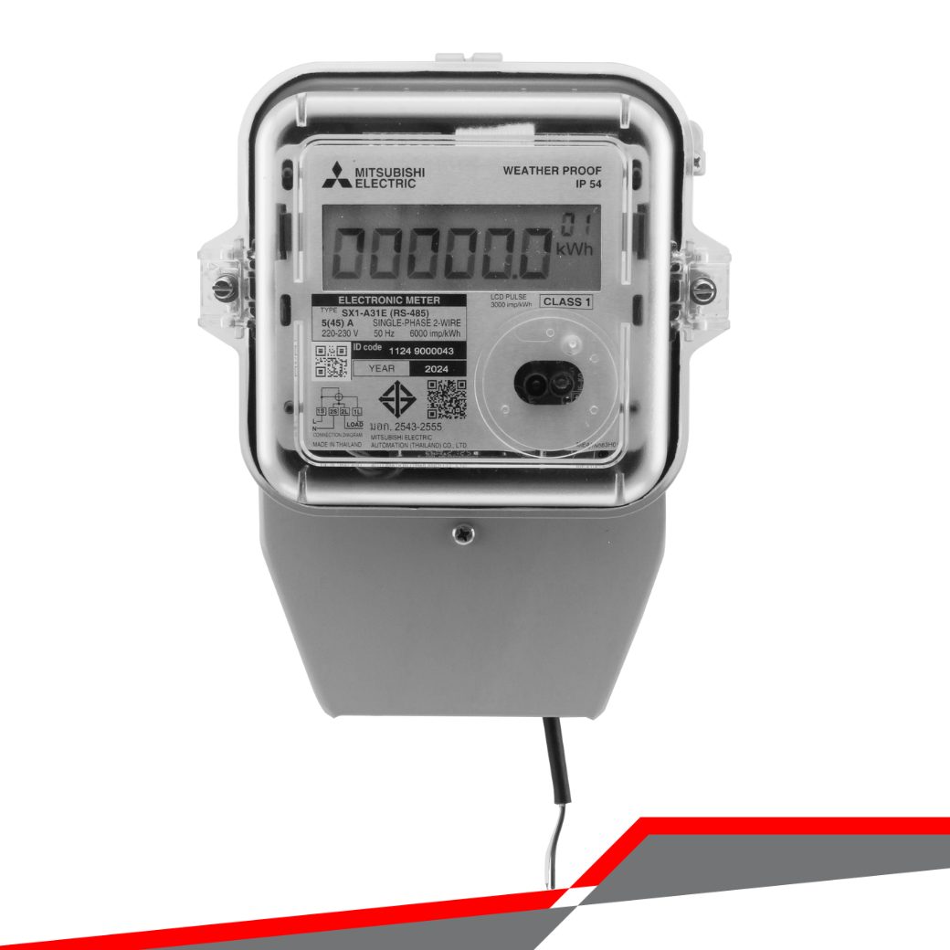 Electronic Whm Single Phase Amr - Mitsubishi Electric Automation (Thailand)